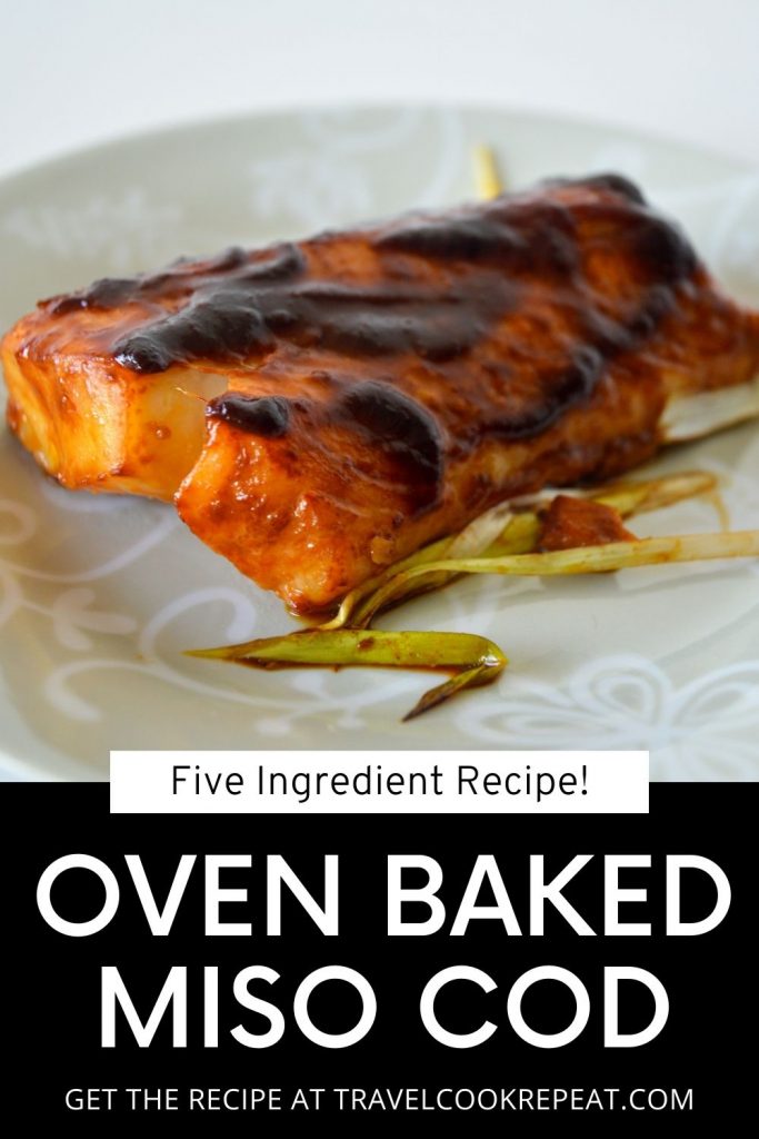 Baked Cod with Mouthwatering Miso Ginger Marinade » Travel Cook Repeat