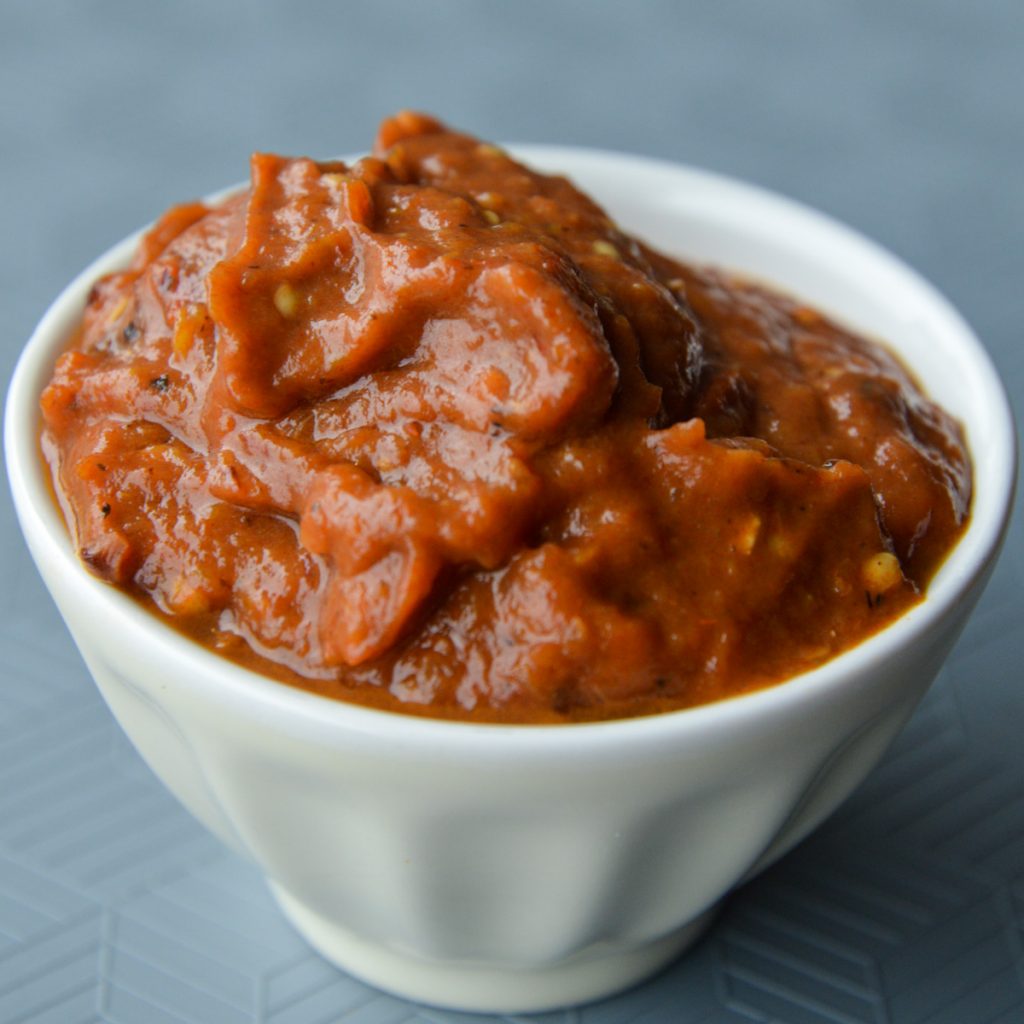 Spicy Zacusca - Romanian Vegetable Spread » Travel Cook Repeat