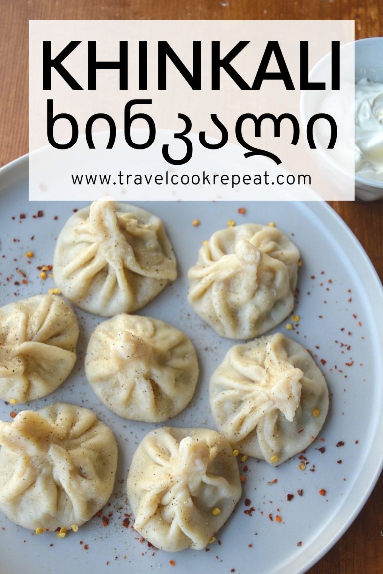 Khinkali (ხინკალი) - Georgian Dumplings » Travel Cook Repeat